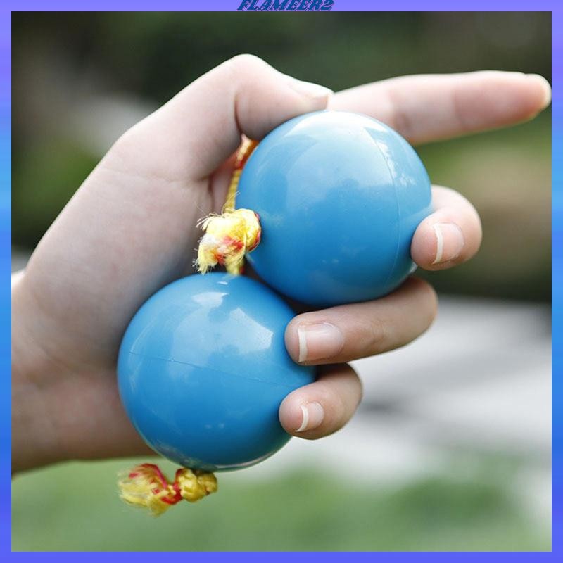 [Flameer2] Rhythmic Sand Ball แอฟริกัน Shaker Rattle Double Gourd ...