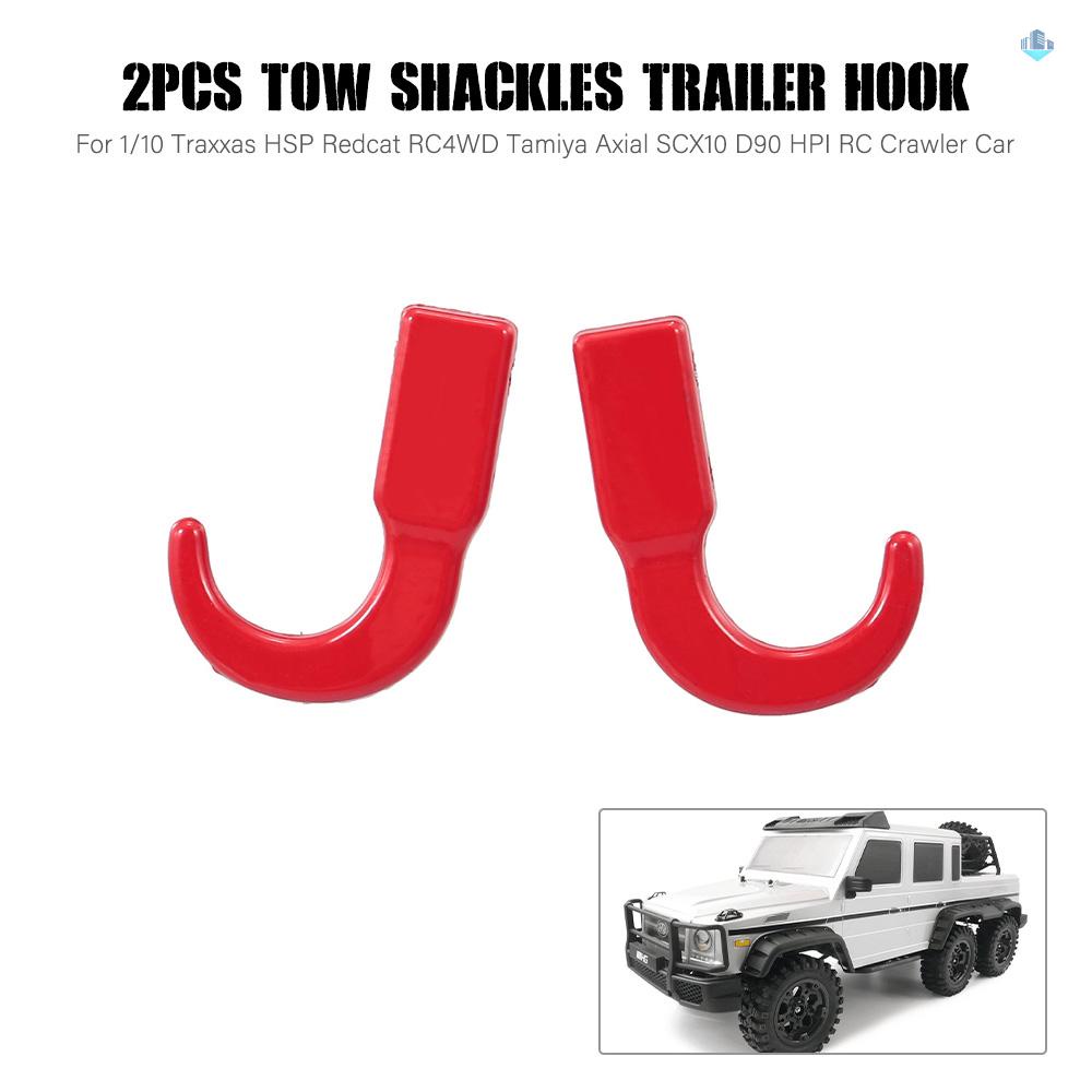 ตะขอลากจูง สําหรับรถไต่หินบังคับ 1/10 Traxxas HSP Redcat RC4WD Tamiya Axial SCX10 D90 HPI 2 ชิ้น ...