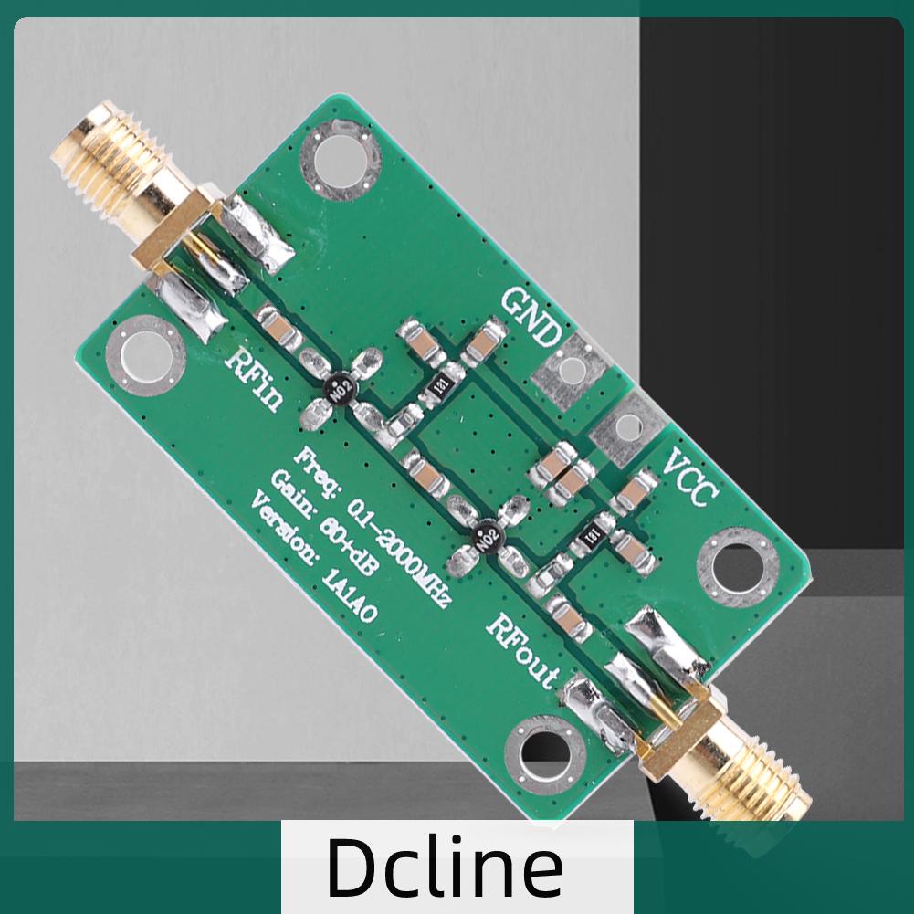 [Dcline.th] Lna 0.1-2000 MHz โมดูลขยายสัญญาณ RF DC 6-12V บรอดแบนด์ RF ...