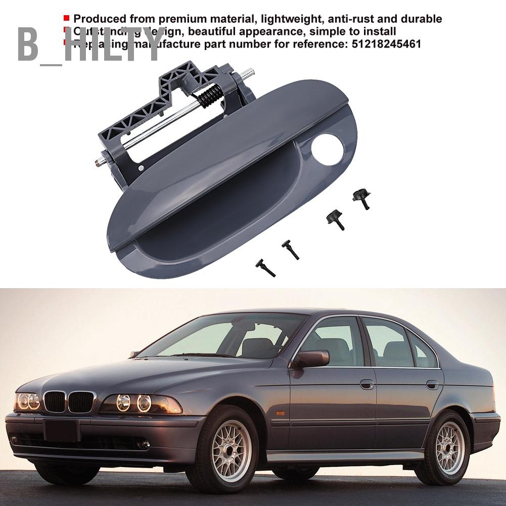 B_HILTY ทนทานรถซ้าย DRIVER ประตู Handle 51218245461 สำหรับ E39 525i ...