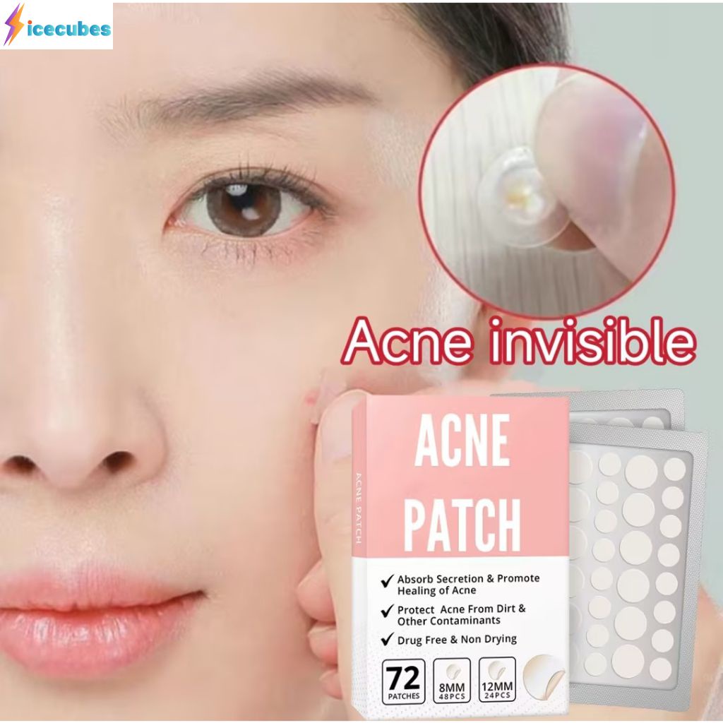 72 PC Salicylic Acne Pimple Patch Blemish Treatment กันน้ำป้องกันการติด ...