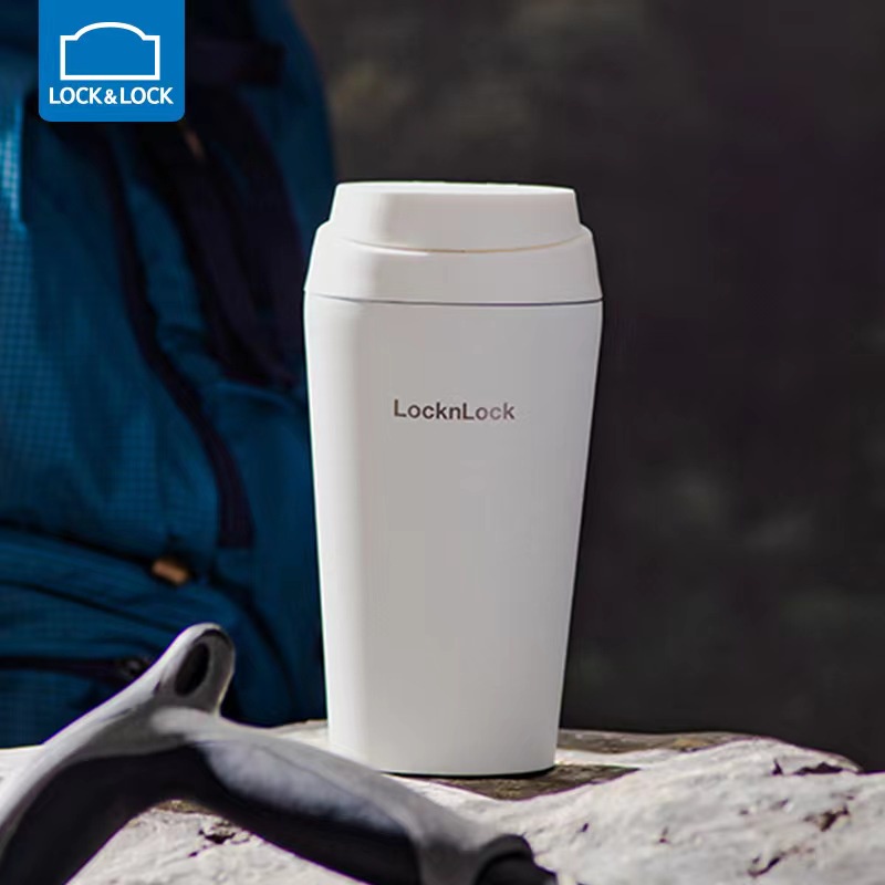 [พร้อมส่ง] Locknlock แก้วกาแฟสเตนเลส 316 มีฉนวนกันความร้อน 550 มล. คลิก ...