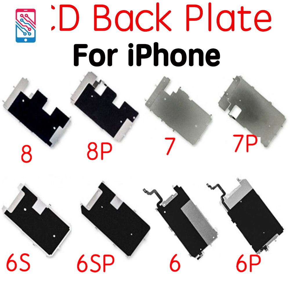 อะไหล่หน้าจอ LCD ด้านหลัง แบบโลหะ สําหรับ iPhone 6 6P 6S 6SP 7 7Plus 8G 8 Plus | Shopee Thailand