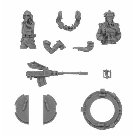 H023 Death Korps of Krieg Tank Commander Set Plate Model Resin Recasts ...