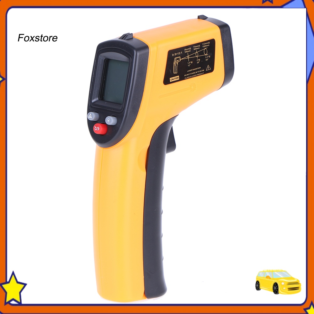 [Fx] Gm320 เครื่องวัดอุณหภูมิอินฟราเรด จอแอลซีดี ดิจิทัล แบบไม่สัมผัส ...