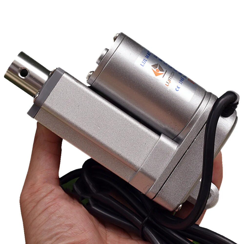 Electric push rod lifting rod DC24V high torque 1000N telescopic device ...