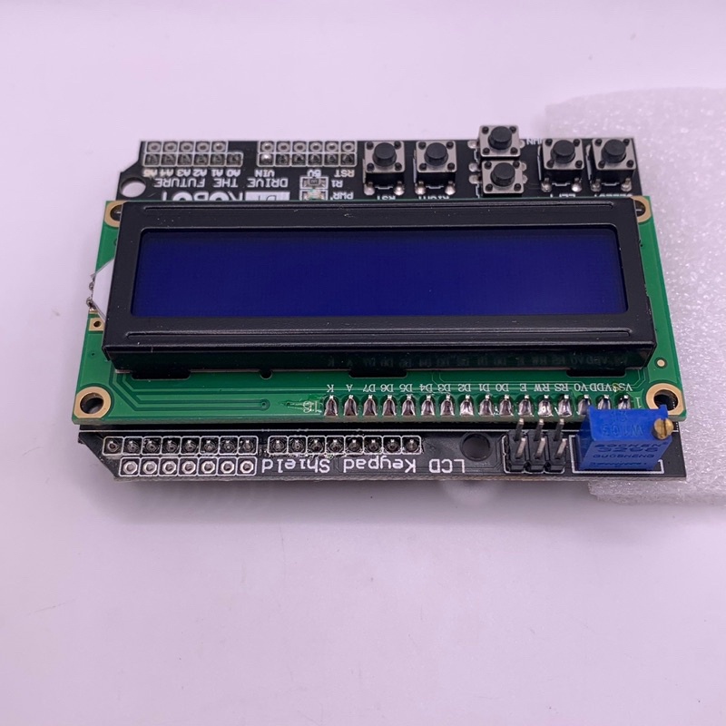 สุดคุ้ม พร้อมส่งจอแสดงผล 1602 LCD 16x2 Keypad Shield for Arduino (Blue ... สุดคุ้ม พร้อมส่งจอแสดงผล 1602 LCD 16x2 Keypad Shield for Arduino (Blue ...