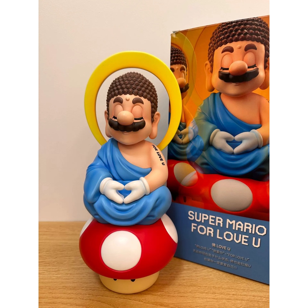 โมเดลฟิกเกอร์ Super Mario Bros GK Super Love U Buddha Mario (ตัวละคร ...