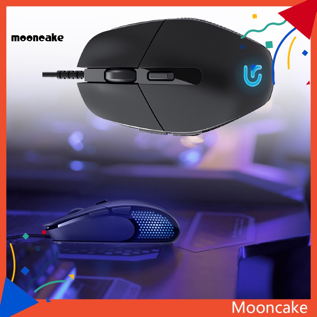 Moon* Logitech G302 เมาส์ออปติคอลเล่นเกม แบบใช้สาย USB 6 ปุ่ม 4000DPI | Shopee Thailand