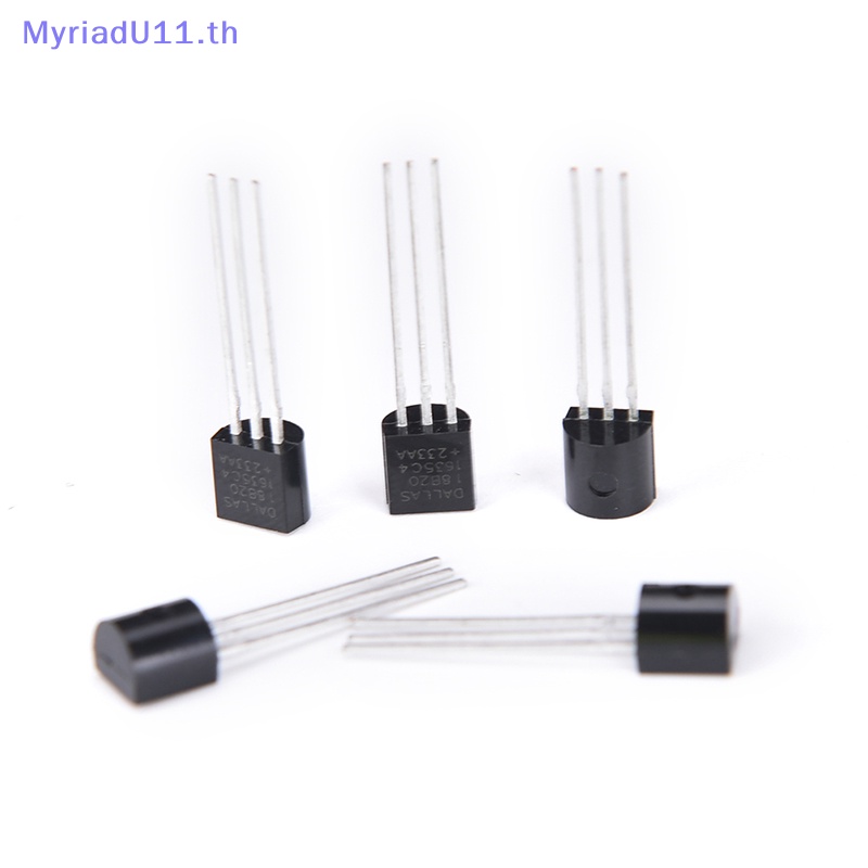 Myriadu DALLAS 18B20 DS18B20 TO-92 เครื่องวัดอุณหภูมิดิจิทัล เซนเซอร์ ... Myriadu DALLAS 18B20 DS18B20 TO-92 เครื่องวัดอุณหภูมิดิจิทัล เซนเซอร์ ...