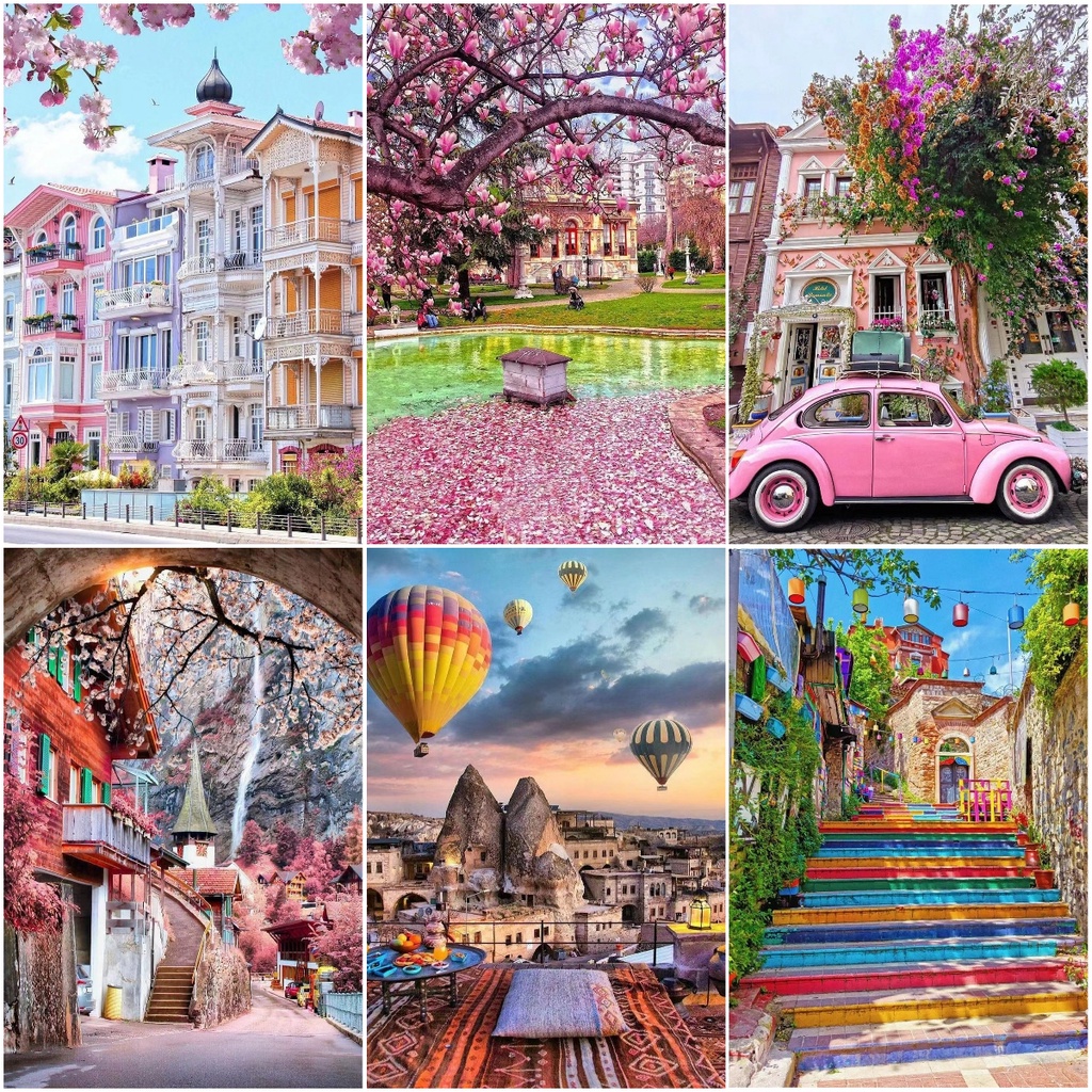 Street View Puzzle 300 ชิ้น 500 ชิ้น 1,000 ชิ้นปริศนาไม้ Fast Shipping ...