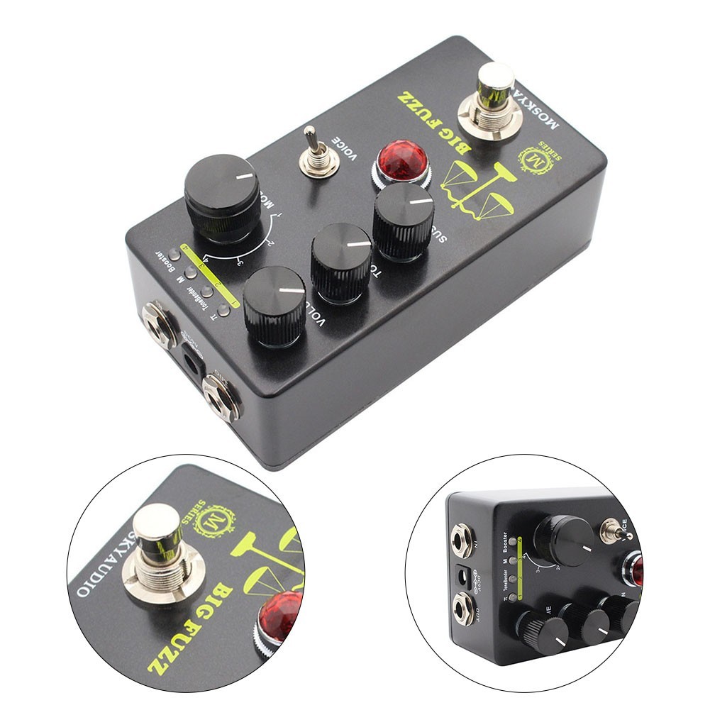 กิ๊กเกิล สําหรับ Moskyaudio Big FUZZ Distortion เอฟเฟกต์กีตาร์ไฟฟ้า ...