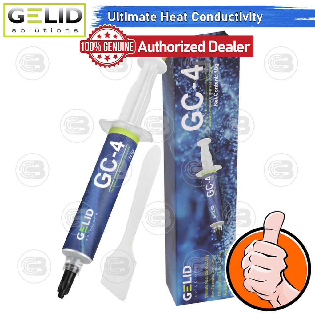 [CoolBlasterThai] GELID GC-4 Thermal Compound 10G.(TC-GC-04-C) | Shopee Thailand