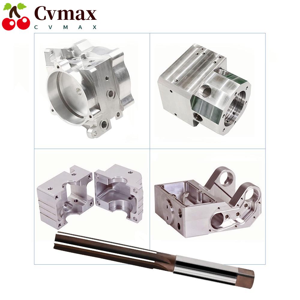 Cvmax เครื่องมือตัดมิลลิ่ง เหล็กอัลลอย 9Crsi 6 ฟลุต H8 เมตริก 12 มม. ...