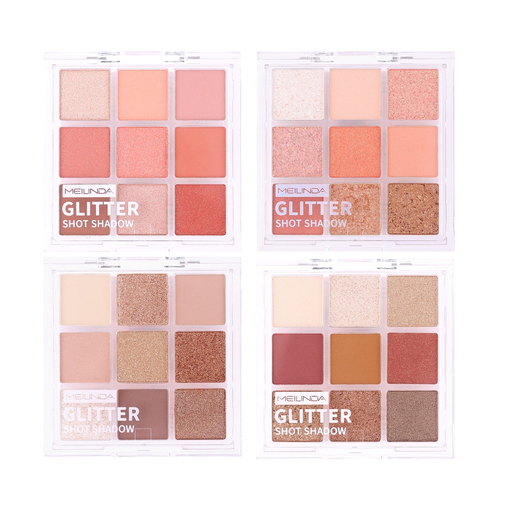 MEI LINDA GLITER SHOT SHADOW EYESHADOW (MC3108) : meilinda เมลินดา กลิต ...