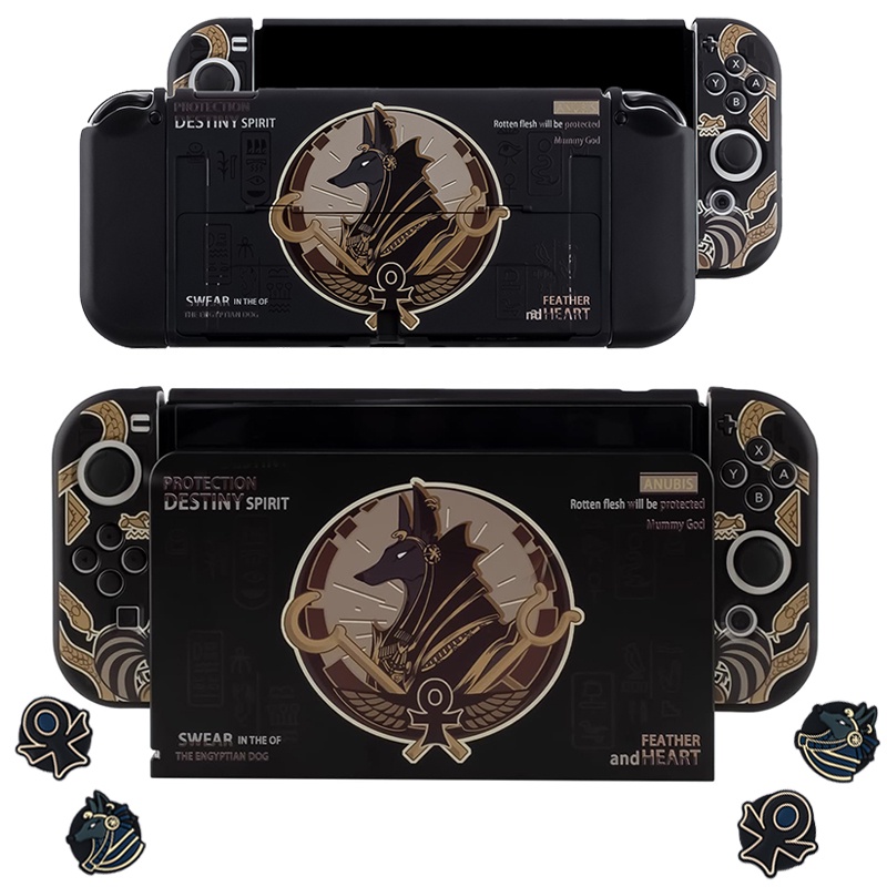Anubis Nintendo Switch & OLED เคสป้องกัน ซิลิโคนนิ่ม กันกระแทก Joy Con ...