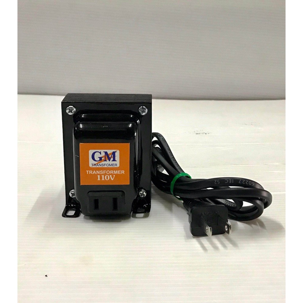สั่งปุ๊ ส่งปั๊ GM หม้อแปลงไฟ 220 V เป็น 110 V ทนกระแสได้ 100 วัตต์, 200 ...