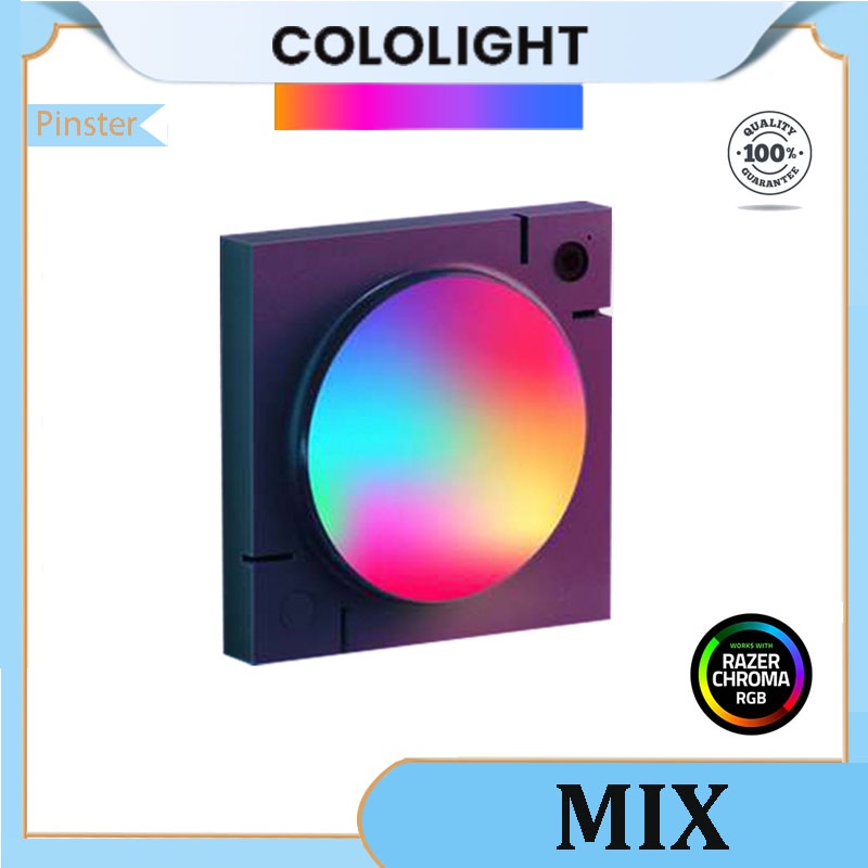 COLOLIGHT MIX RGB Light Creative Geometry Assembly สมาร์ทแผงควบคุม ...