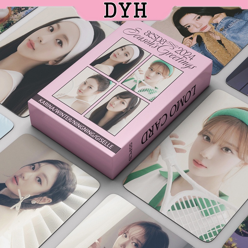 Dyh โฟโต้การ์ด อัลบั้ม KPOP LOMO 2024 55 ชิ้น ต่อกล่อง | Shopee Thailand