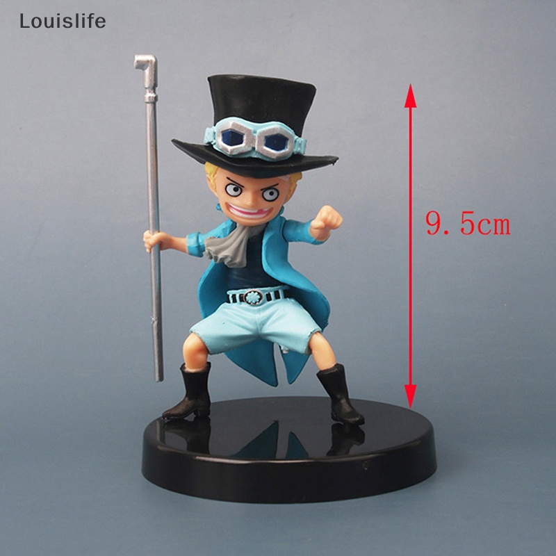 Llph ฟิกเกอร์อนิเมะ One Piece Luffy Ace Sabo Three Brothers ของเล่นสําหรับเด็ก 3 ชิ้น LLP ...
