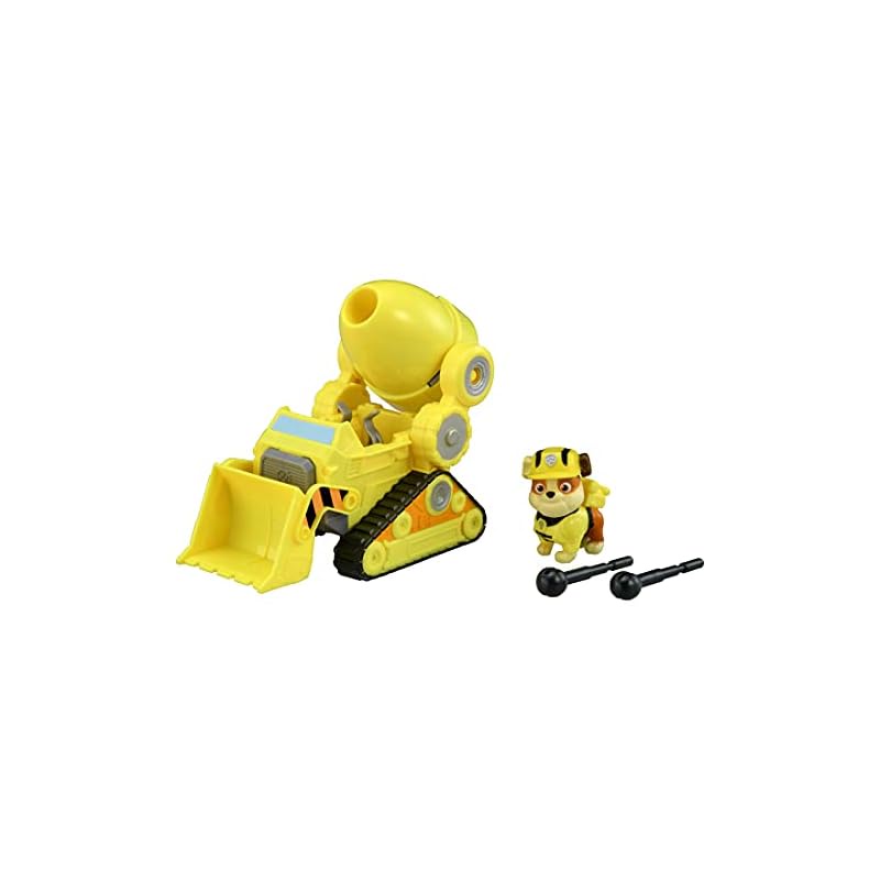 Pow Patrol The Movie Basic Vehicle (พร้อมฟิกเกอร์) Rubble Super Power ...