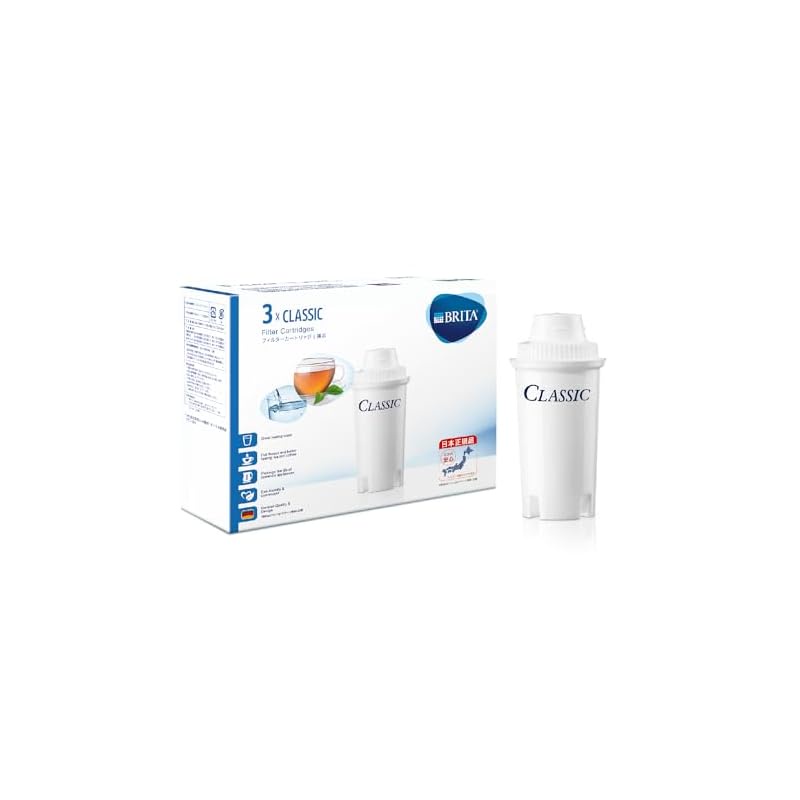 Brita Water Purifying Pot Cartridge Classic, Set of 3 [Genuine | Shopee ...