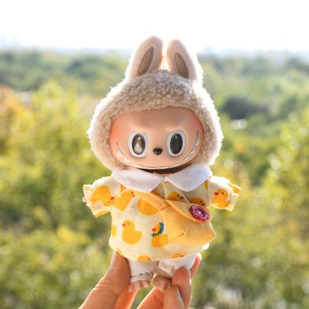 Pinou Labubu ชุดเสื้อผ้าตุ๊กตา ผ้าฝ้าย ขนาดมินิ 15 ซม. สําหรับเด็ก ...