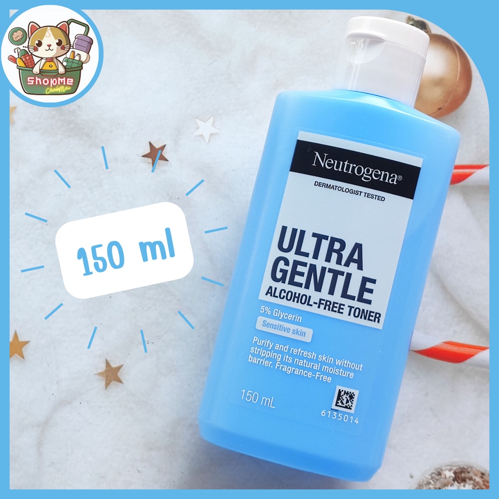 Neutrogena Ultra Gentle Alcohol-Free Toner นูโทรจีนา อัลต้า เจนเทิล ...