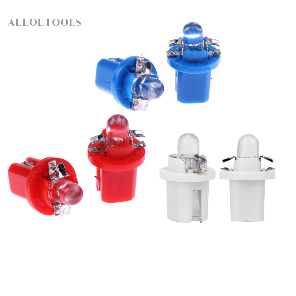 หลอดไฟแดชบอร์ดรถยนต์ LED T5 B8.5D 5050 SMD 10 ชิ้น #G [alloetools.th] | Shopee Thailand