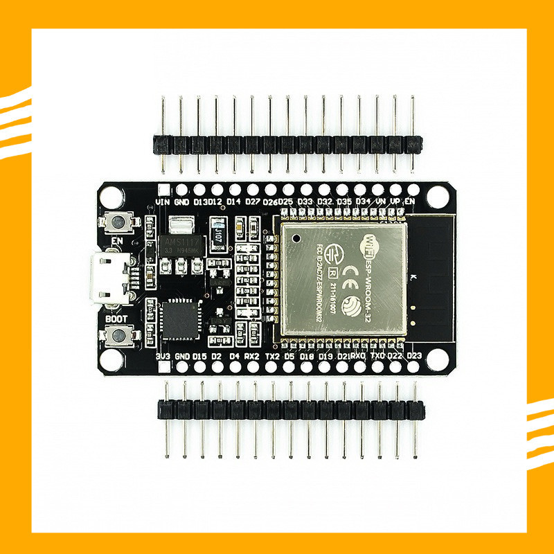 ถูกสุด! ESP32 WiFi Node32s ESP-32 ESP-32S NodeMCU ESP-WROOM-32 WiFi ...