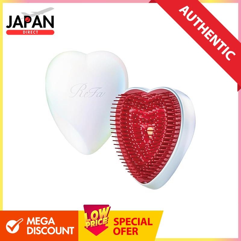ReFa HEART BRUSH ReFa HEART BRUSH (Aurora White) | Shopee Thailand