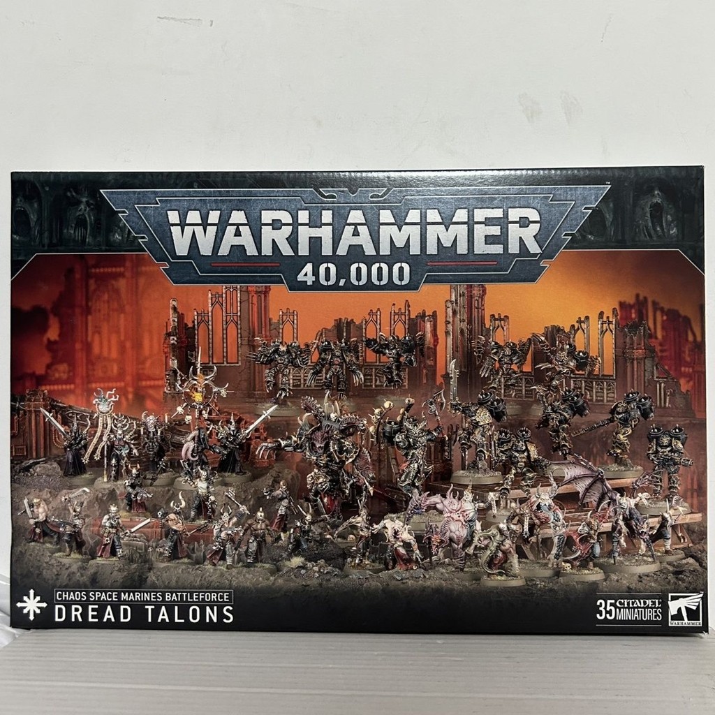 Bb g ของเล่น 锤 40k สีผสม Star Chaos Space Marines Dread Talons | Shopee ...