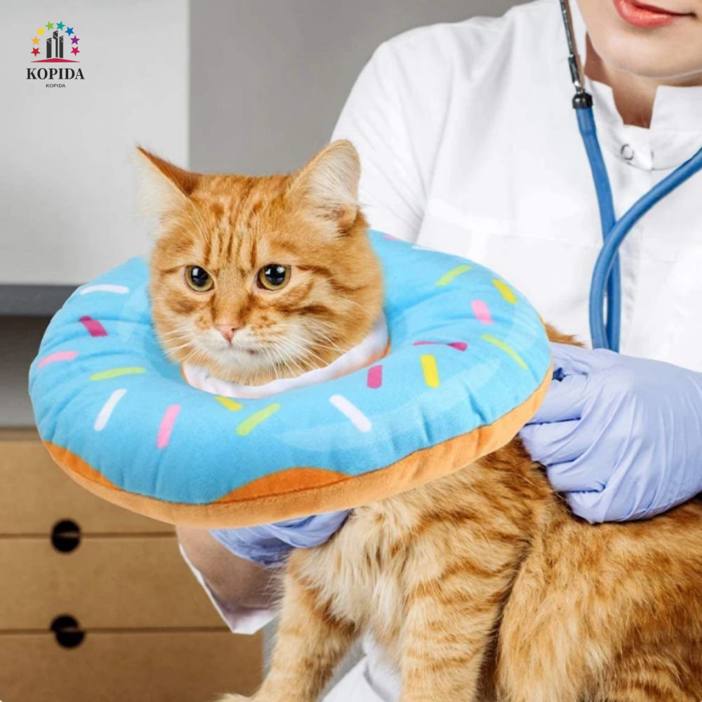 Willis Cat Elizabethan Collar,นุ่มสบาย Cat Recovery Collar, คอสุนัขกรวย ...