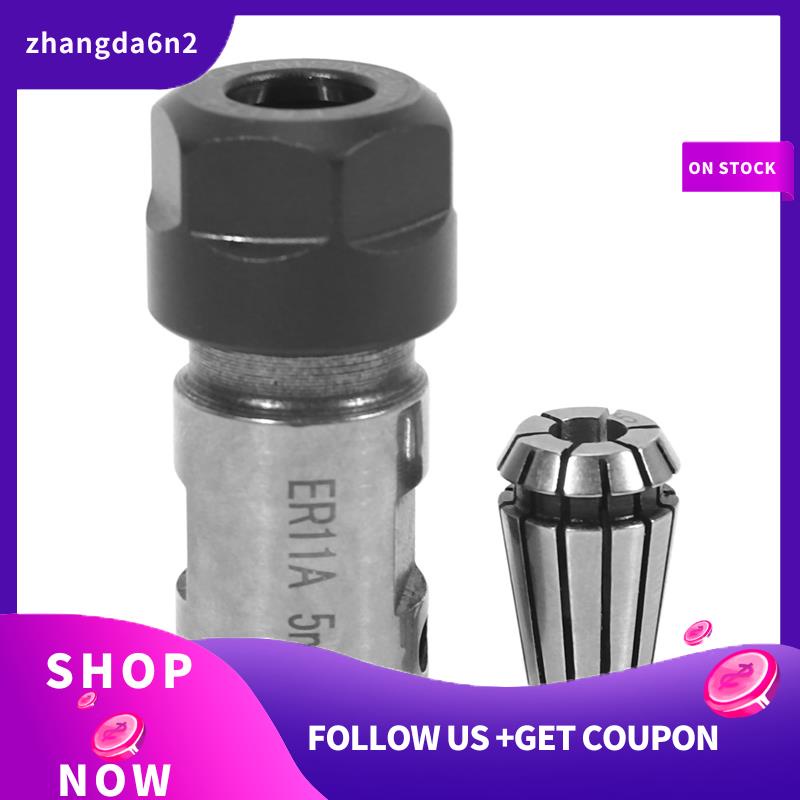 【พร้อมส่ง】Er11 หัวจับคอลเล็ตเพลามอเตอร์ 5 มม. แกนขยายด้านใน และคอลเล็ต ...