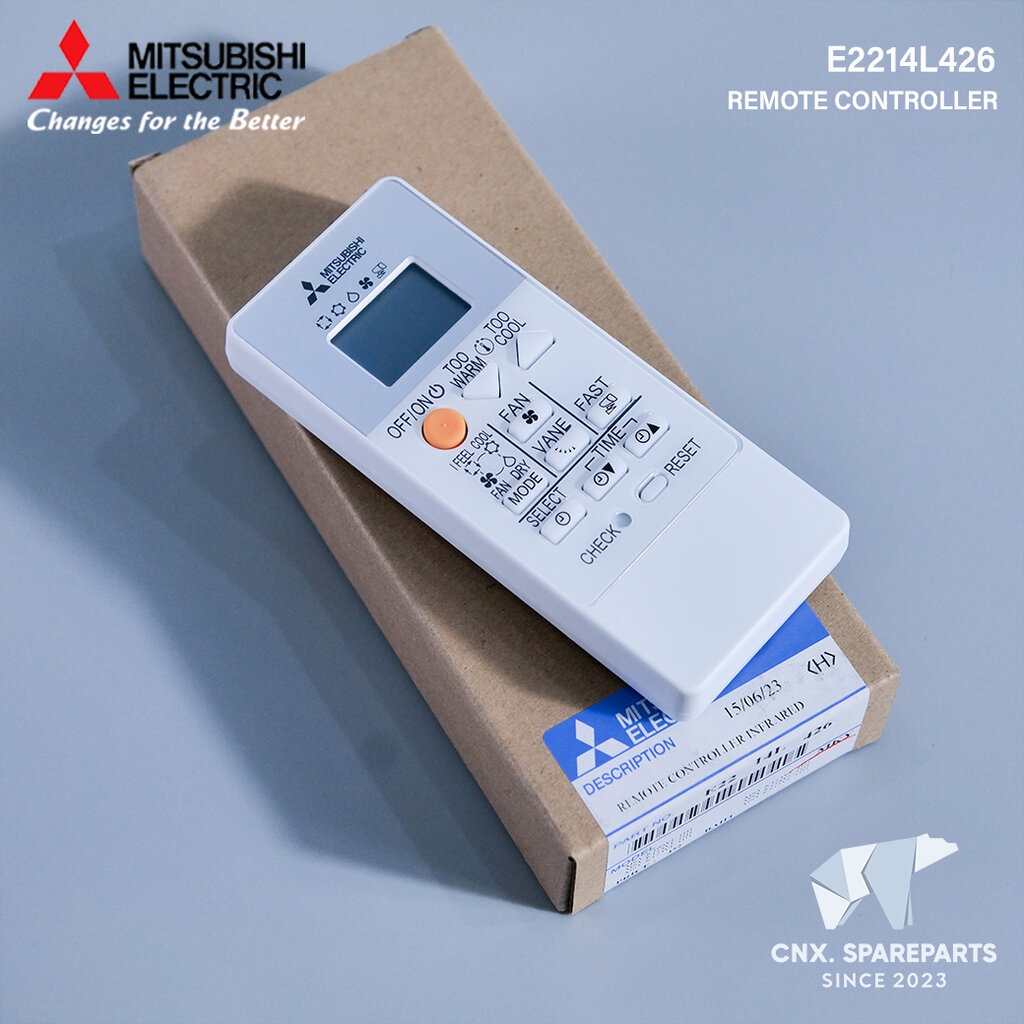 E2214L426 รีโมทแอร์ Mitsubishi Electric รีโมทแอร์มิตซูบิชิ (RH19B ...