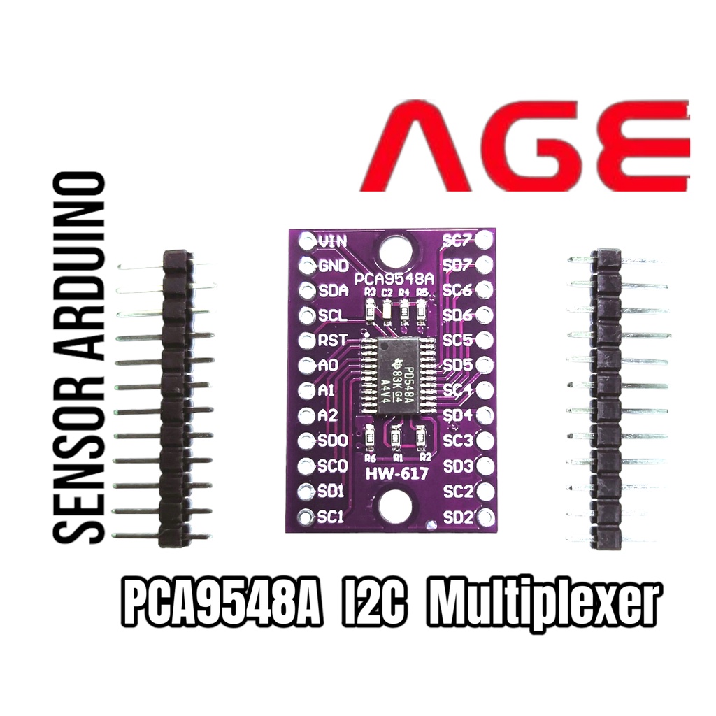 PCA9548A I2C Multiplexer โมดูลมัลติเพล็กซ์แบบ I2C #TCA9548A | Shopee Thailand