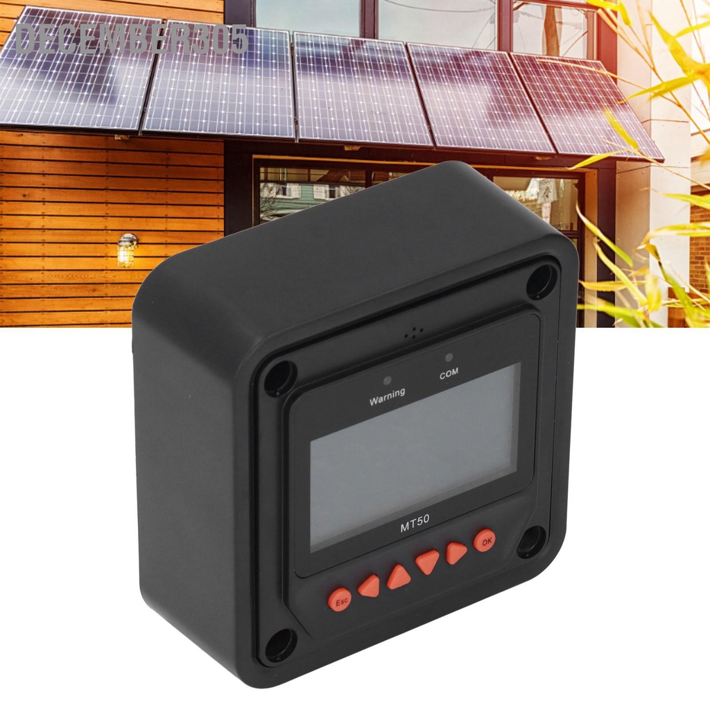 December305 MT50 Remote Meter หน้าจอ Lcd Solar Controller สำหรับ TRACER ...