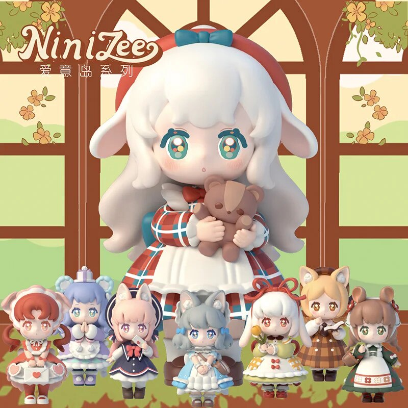 Ninizee Love Island Series Blind Box Toy Mystery Box Sub-Figure Kawaii ...