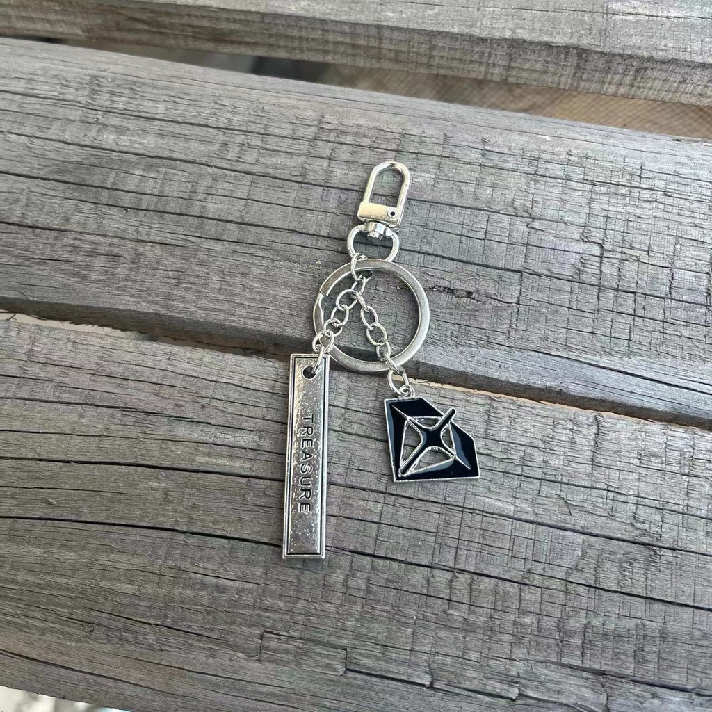 พวงกุญแจโลหะ รูปโลโก้ Kpop Idol TREASURE TRUZ 2nd Full Album Reboot ...