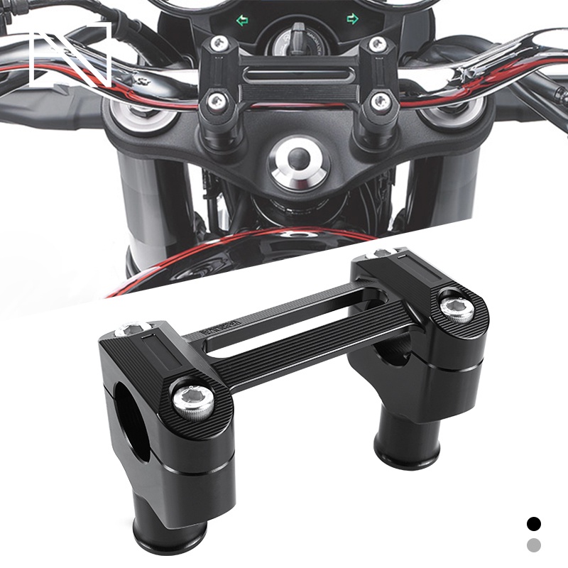 รถจักรยานยนต ์ Handlebar Riser Bar Mount Handle Clamp สําหรับ Kawasaki Z900RS 2018-2023 | Shopee ...