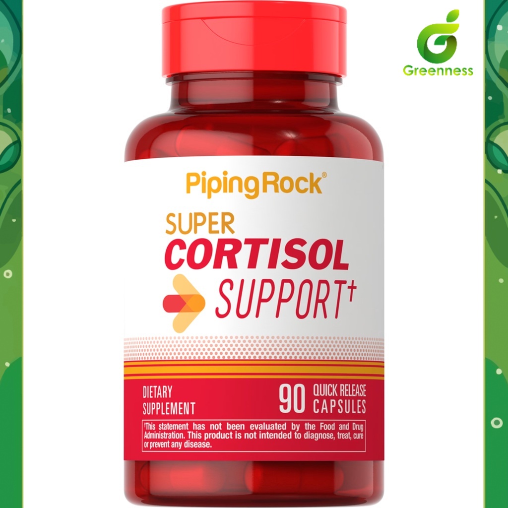 Super Cortisol Support (90แคปซูล) ควบคุมคอร์ติซอล ต่อมหมวกไต | Shopee ...