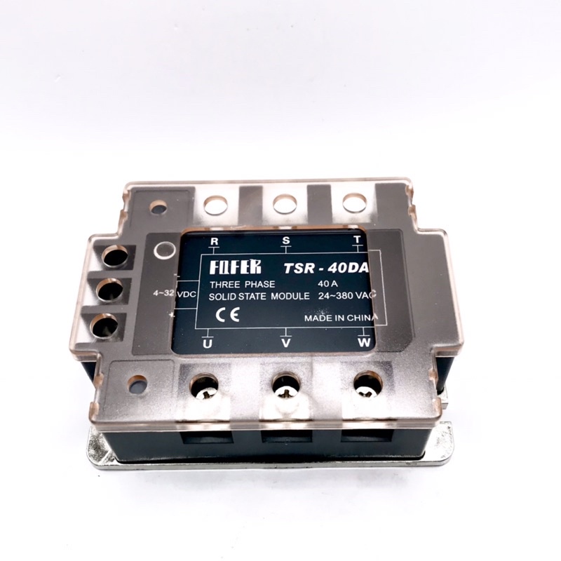 SSR Solid State Module รุ่น TSR-FQFERโซลิดสเตตRelay รีเลย์ 3 เฟส 40A ...