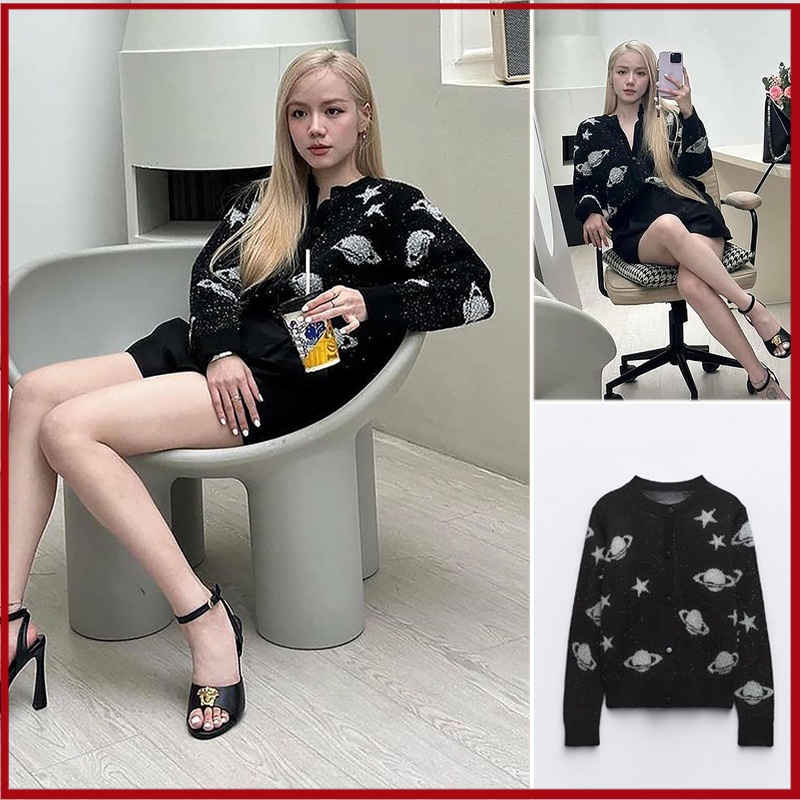 เสื้อแจ็กเก็ต ผ้าถักเมทัลลิก แฟชั่นฤดูใบไม้ร่วง และฤดูหนาว สําหรับ ...