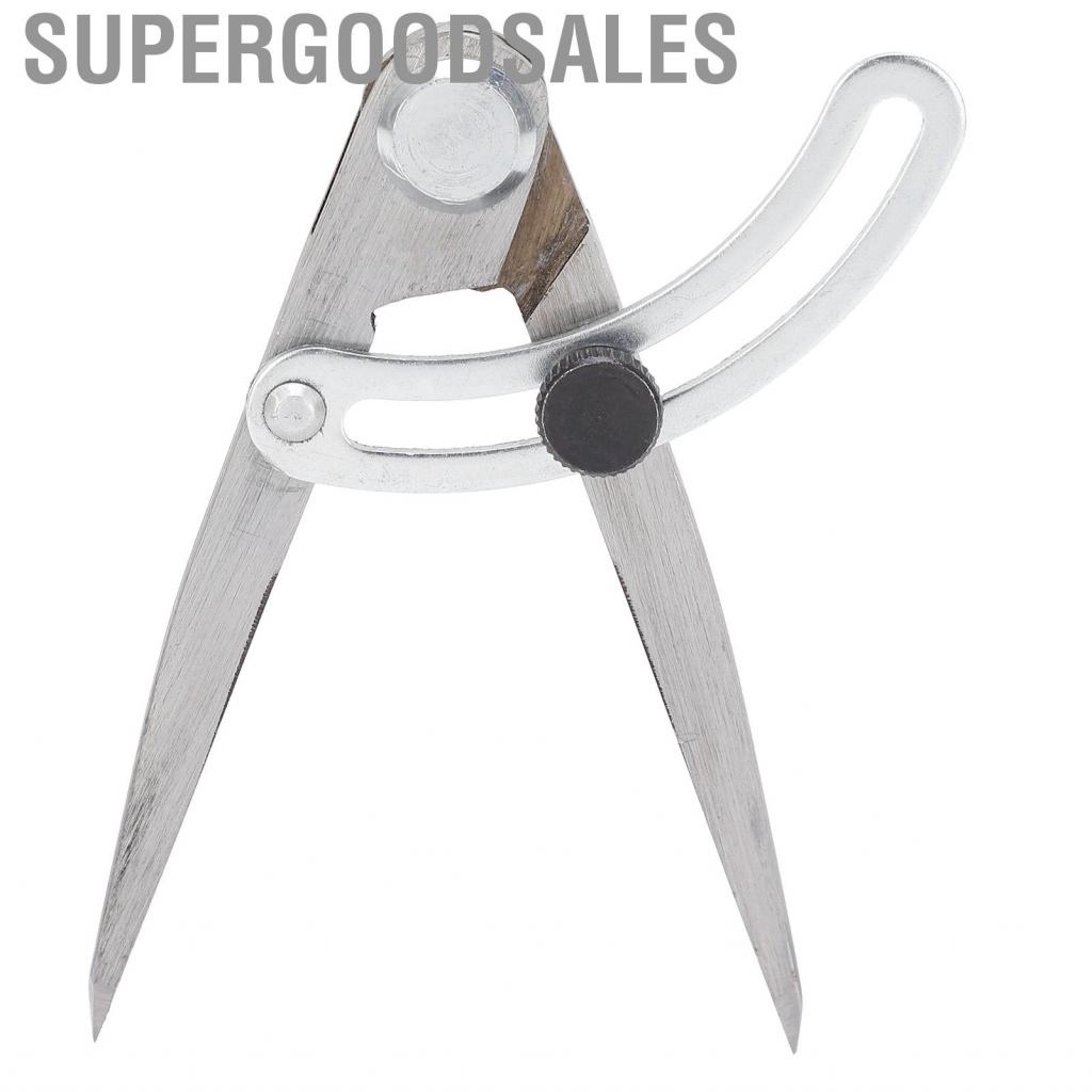 Supergoodsales Stainless Steel Compass Scribe Tool Wing Divider Leather ...