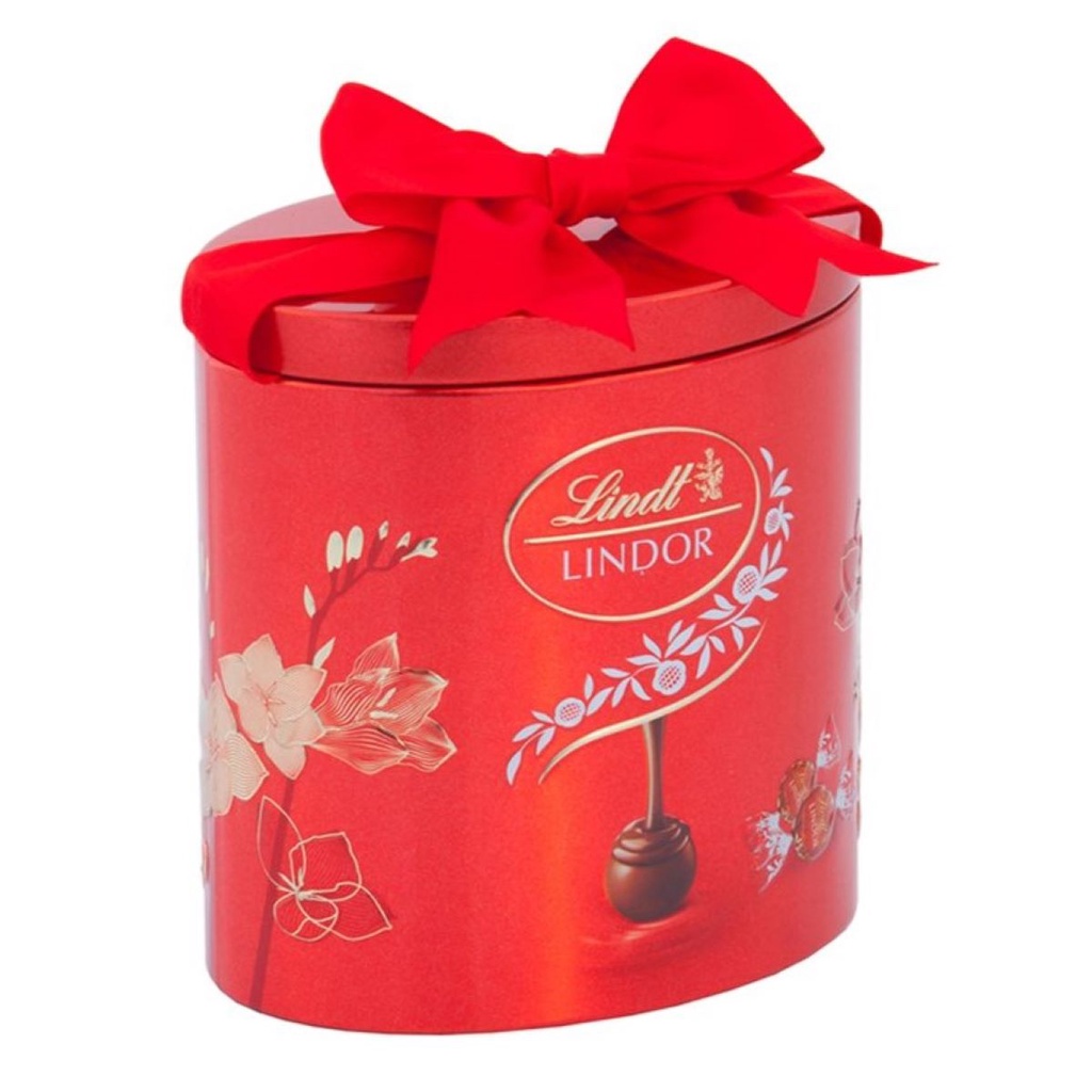 ลินด์ ลินเดอร์ ช็อกโกแลต บรรจุกล่อง มี 2 สี ให้เลือก สีแดง สีทอง Lindt ...