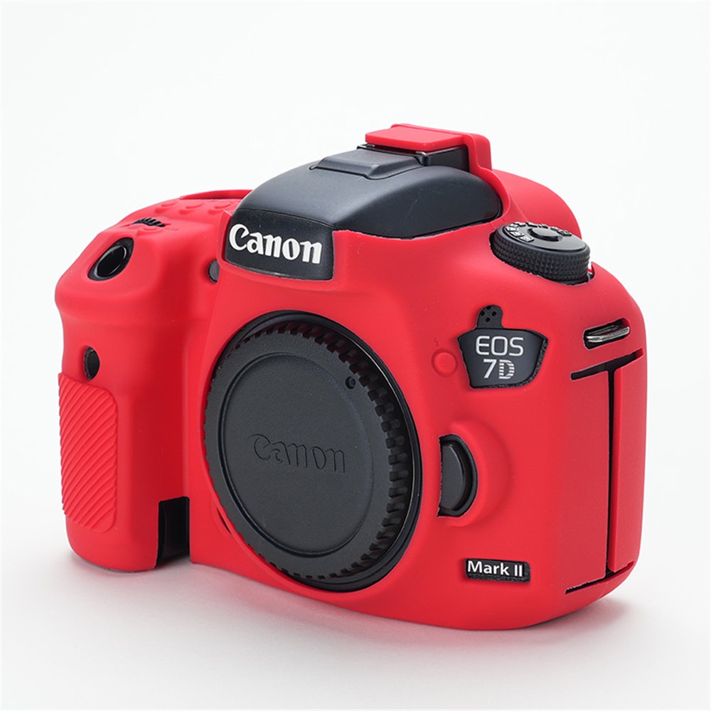 เคสโทรศัพท์ซิลิโคน แบบนิ่ม ลายเกราะ สําหรับ Canon EOS 5D Mark II III IV 5D2 5D3 5D4 6D Mark II ...