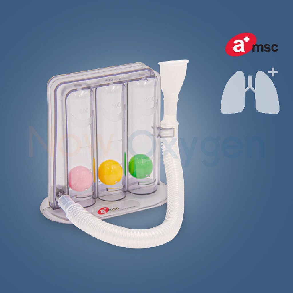 เครื่องเป่าบริหารปอด a+msc Incentive Spirometer | Shopee Thailand