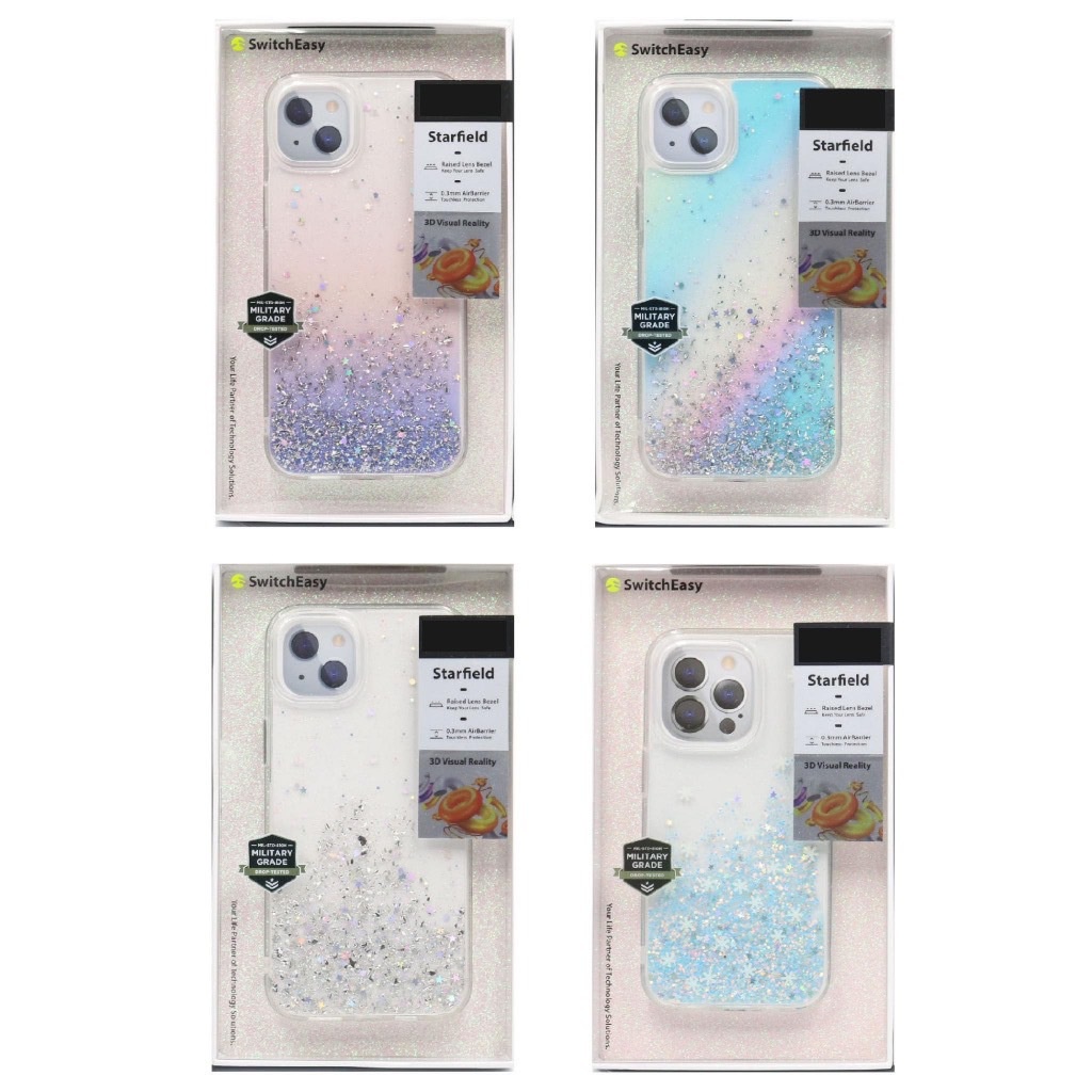 พร้อมส่ง Switcheasy Starfield เคส กากเพชร 3D Glitter Resin Case สำหรับ iPhone 11 12 13 14 15 Pro ...