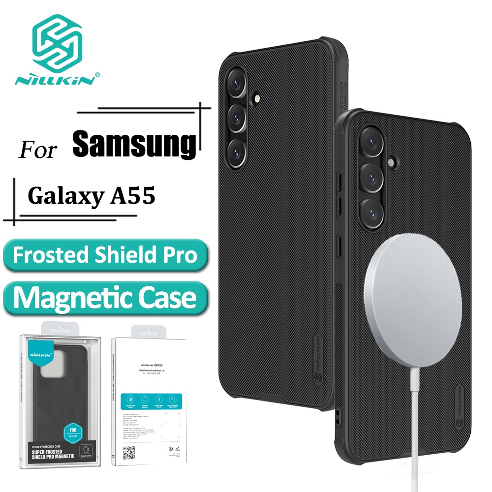 Nillkin เคสแม่เหล็กสําหรับ Samsung Galaxy A55 เคสโทรศัพท์ Ultra Thin ...