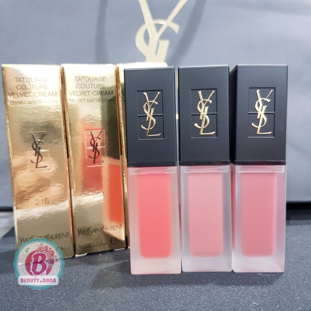 YSL TATOUAGE COUTURE VELVET CREAM 6ml | Shopee Thailand
